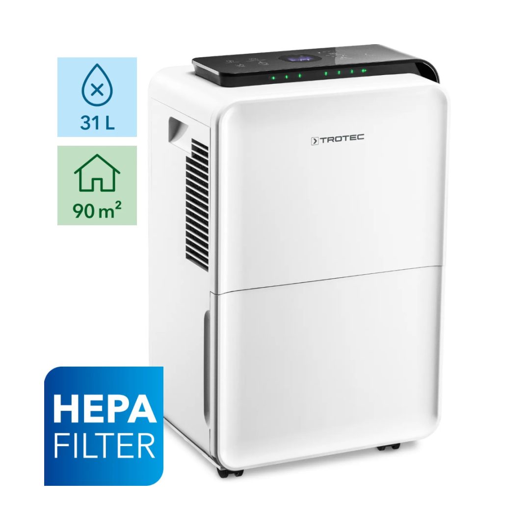 Trotec TTK 99 HEPA odvlaživač zraka | 90 m² | 230 m³ | 31 l/24h | Unichrom Web Shop